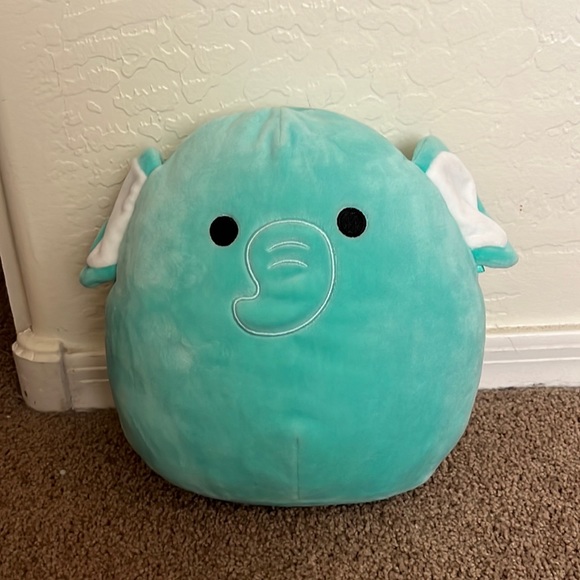 Toys | Blue Squishmallow Elephant | Poshmark